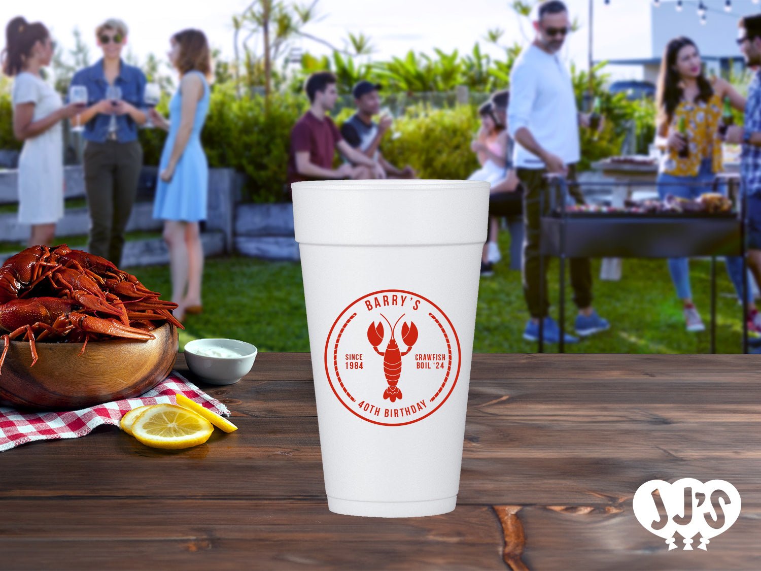 Crawfish Boil Custom Party Supplies – JJ's Party House: Birthday ...